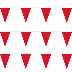Red String Pennants | FlagandBanner.com
