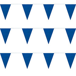 Blue String Pennants | FlagandBanner.com
