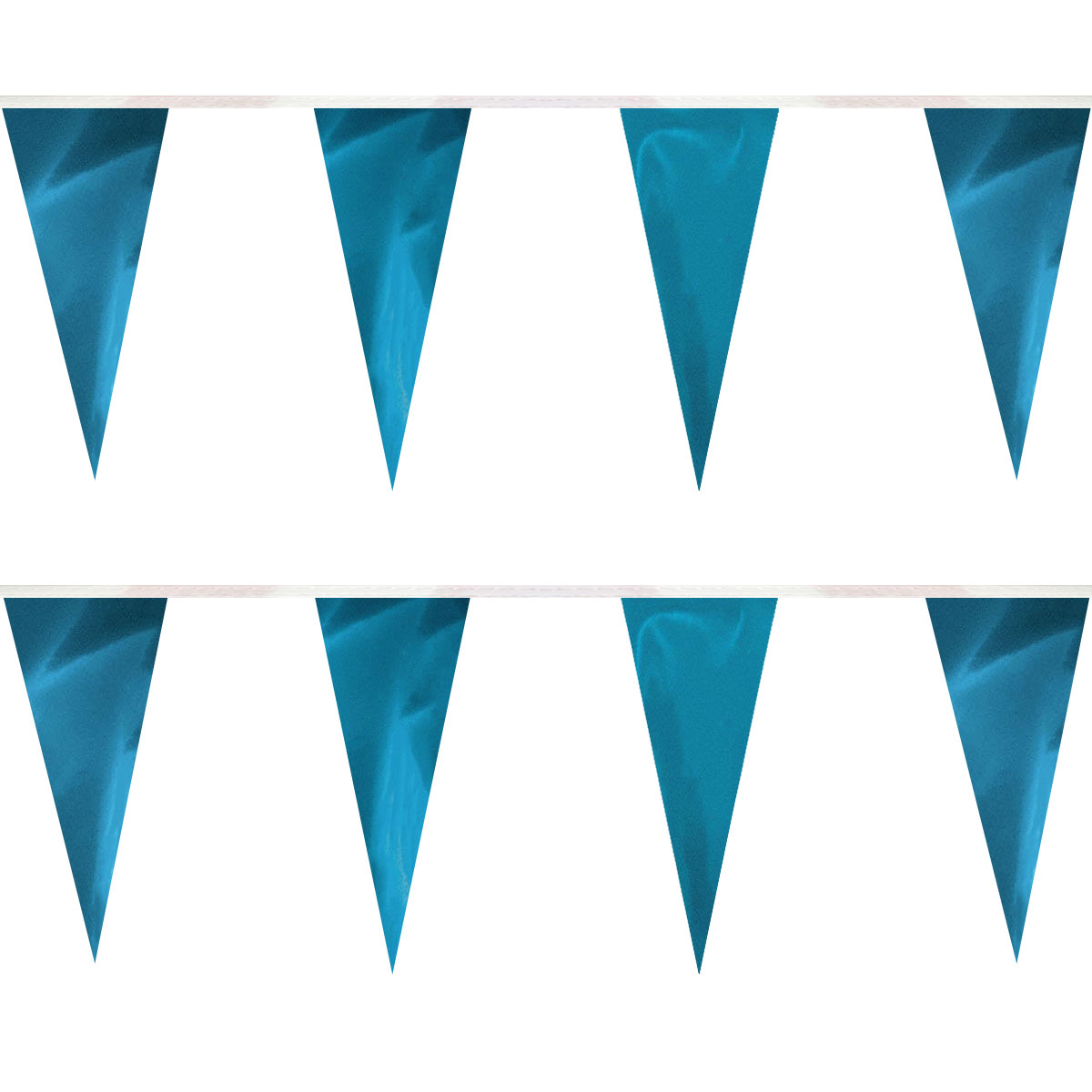 Turquoise String Pennants | FlagandBanner.com