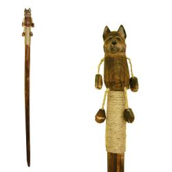 Wolf Dangler Walking Stick | FlagandBanner.com