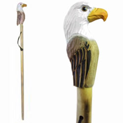 Bald Eagle Walking Stick | FlagandBanner.com