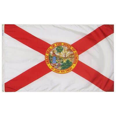 Florida Flag (Nylon) | FlagandBanner.com