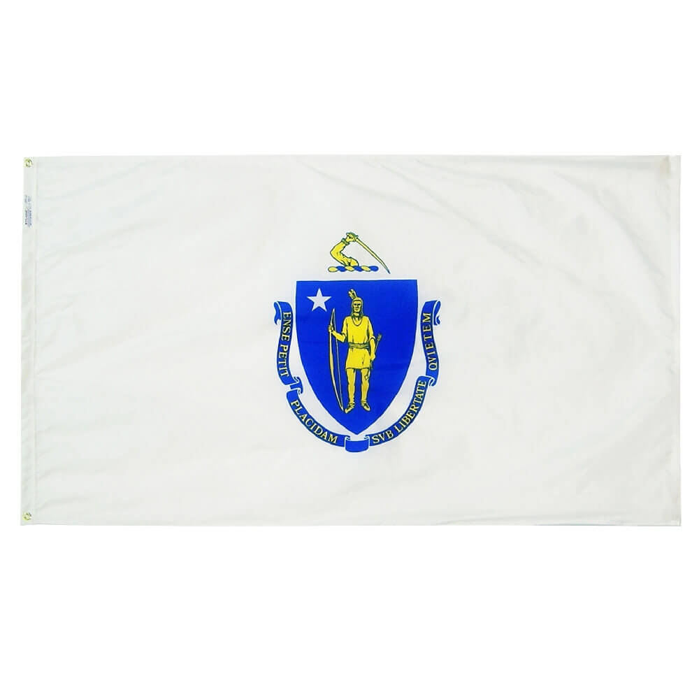 Massachusetts Flag (Nylon) | FlagandBanner.com