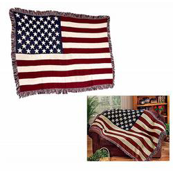 American Flag Throw Blanket | FlagandBanner.com
