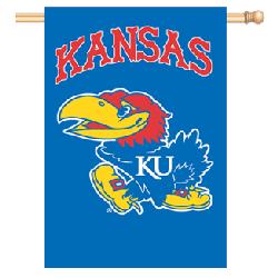Kansas Jayhawks Banner | FlagandBanner.com