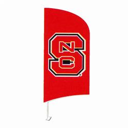 NC State Wolfpack Tailgate Car Flag | FlagandBanner.com