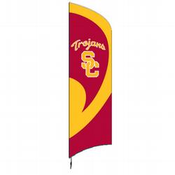 USC Trojans Feather Flag | FlagandBanner.com