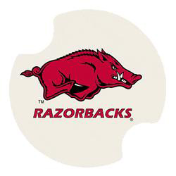 Razorback Car Coasters | FlagandBanner.com