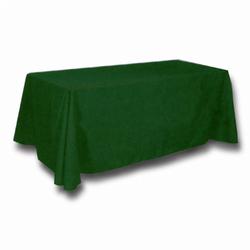 Hunter Green Table Throw | FlagandBanner.com